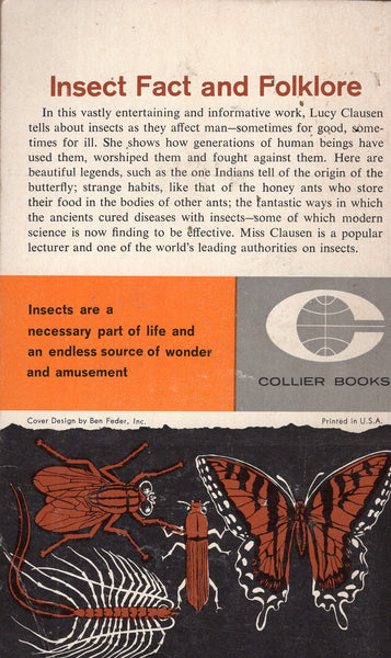 Insect Fact and Folklore – Vintage Bookseller