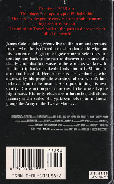 12 Monkeys – Vintage Bookseller